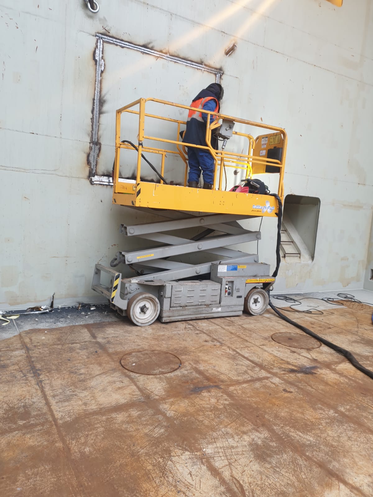 Transport Hoofdmotor "SpeYK" — Bakker Protech